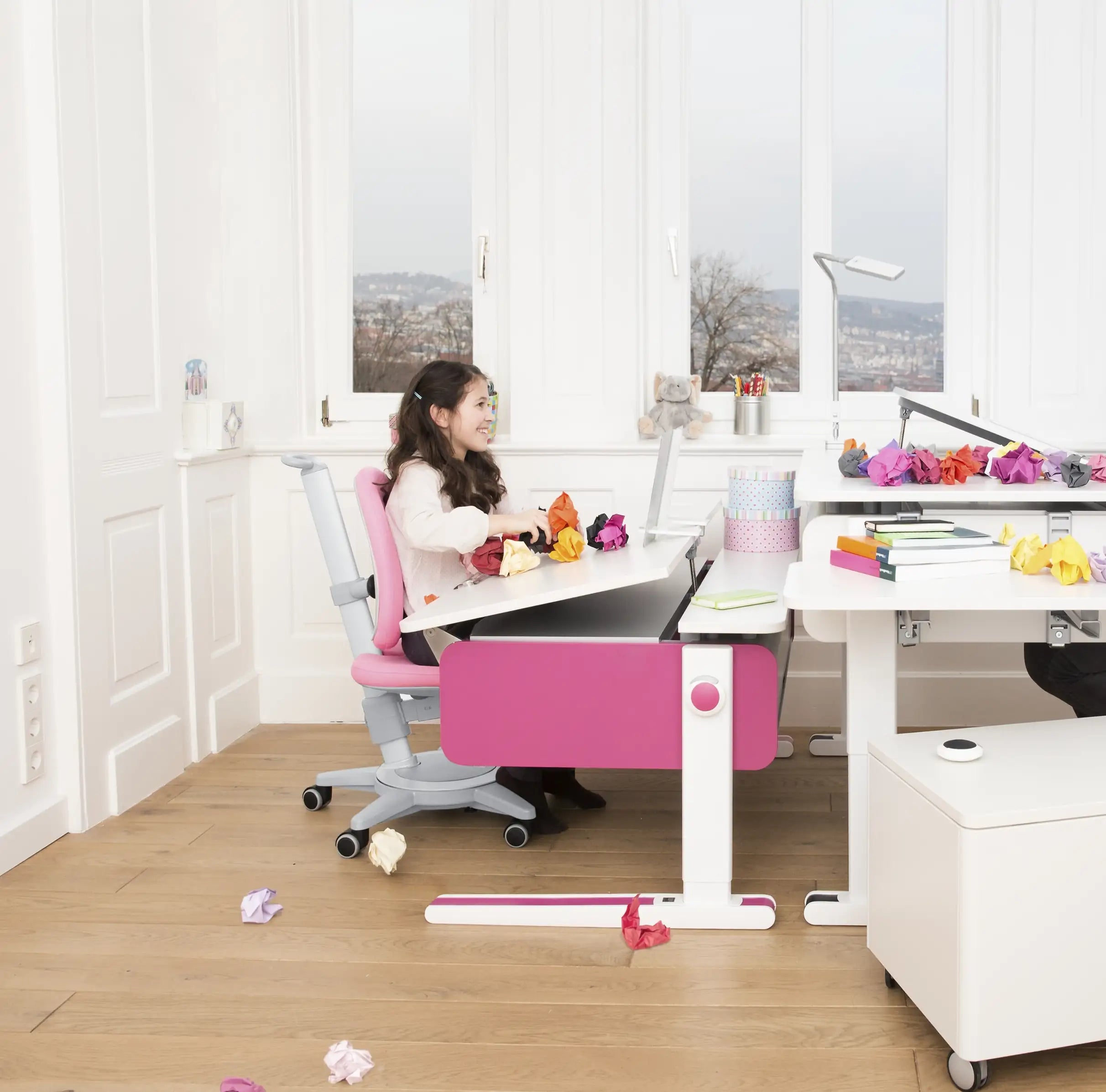 Ergonomically adjustable setup from Moll kids – Sit & Sleep